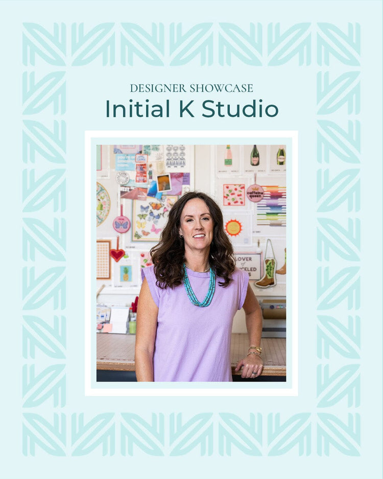 Designer Showcase - Initial K – Needlepoint.Com