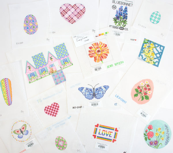 Le Point Studio Painted Needlepoint Canvases – Needlepoint.Com