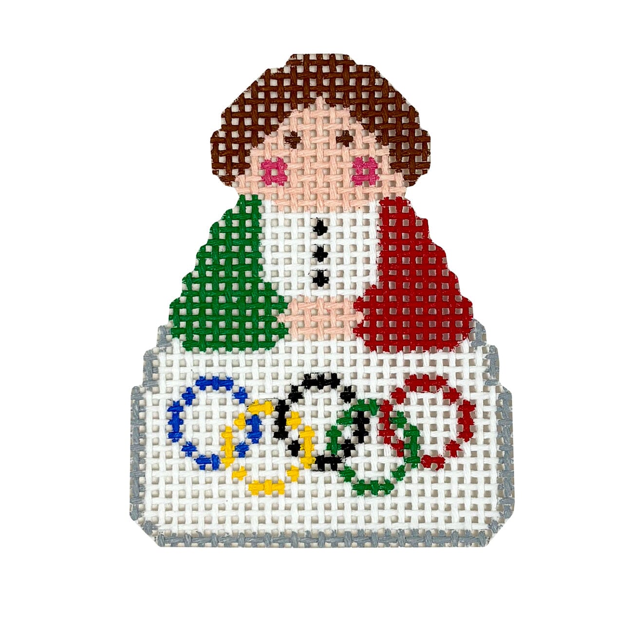 Italian Olympic Angel | Needlepoint.Com