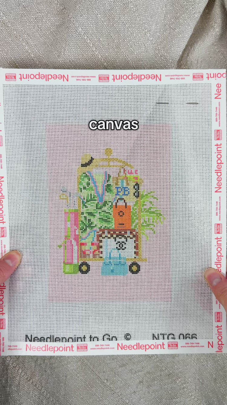 Turkey Work Online Technique Class – Needlepoint.Com