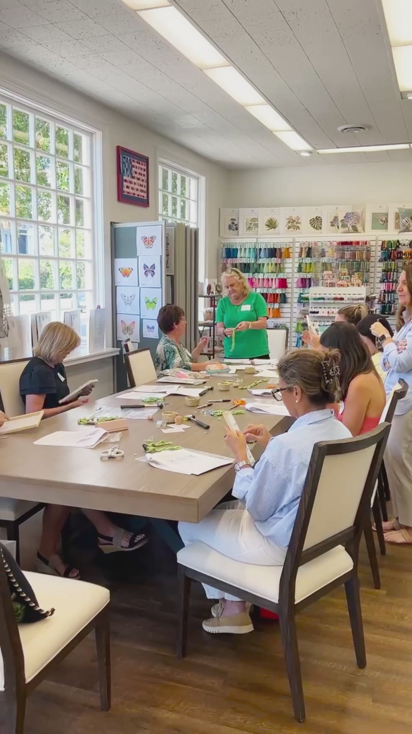 Christmas Village Needlepoint Shop on 13 | Needlepoint.Com