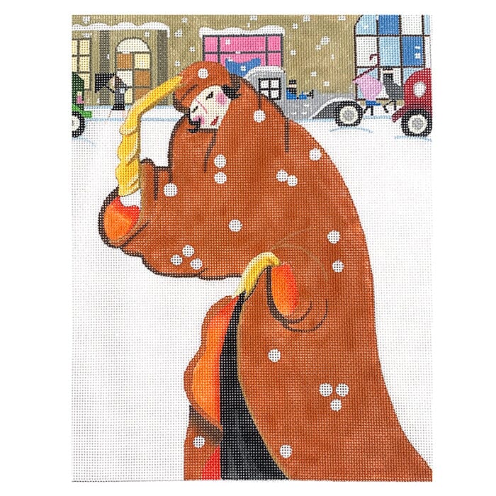 Winter Lady | Needlepoint.Com