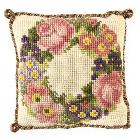 Baby Wreath Mini Needlepoint Kit – Needlepoint.Com