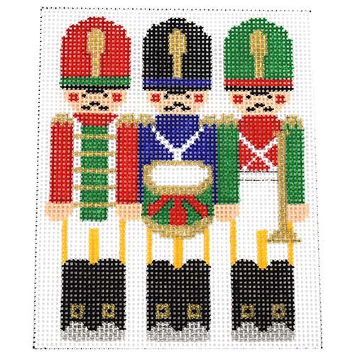 Nutcracker Band with Stitch Guide – Needlepoint.Com