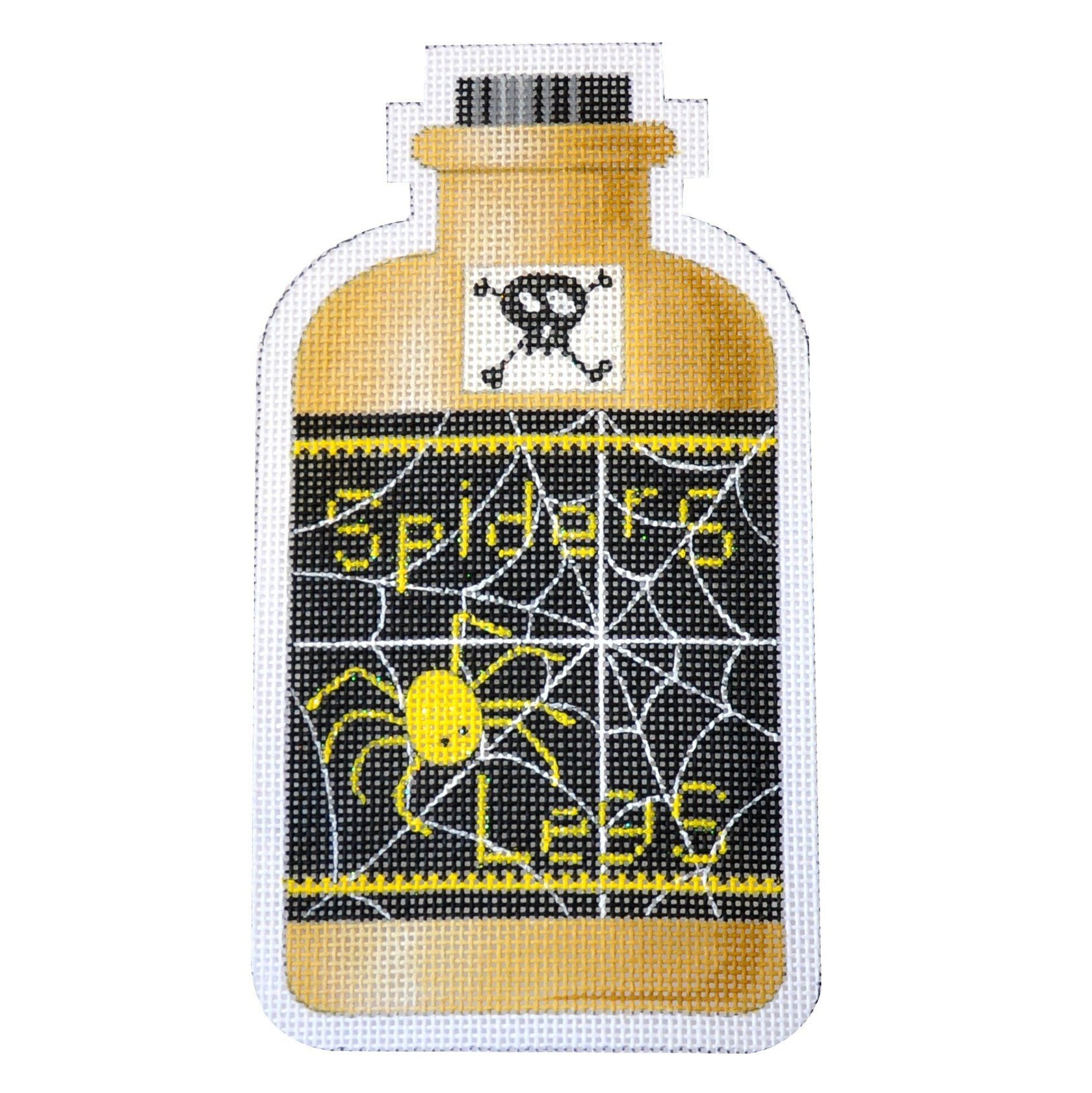 Poison Bottle - Spiders Legs with Stitch Guide – Needlepoint.Com